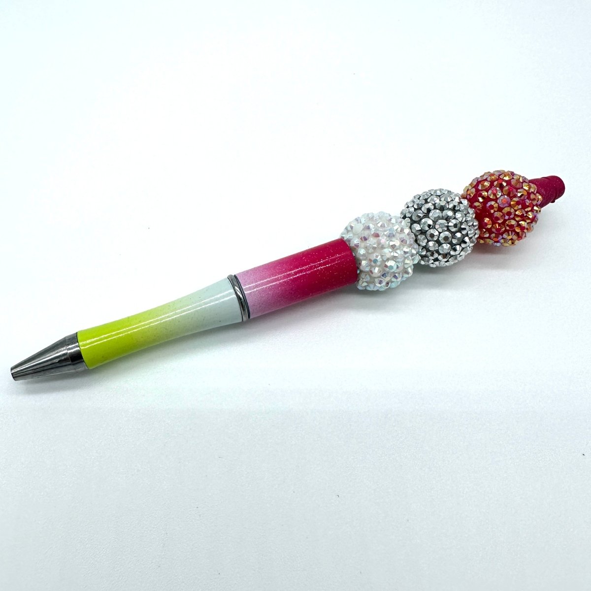 Rock & Roll Rhinestone Beaded Pen – Beyond Bead