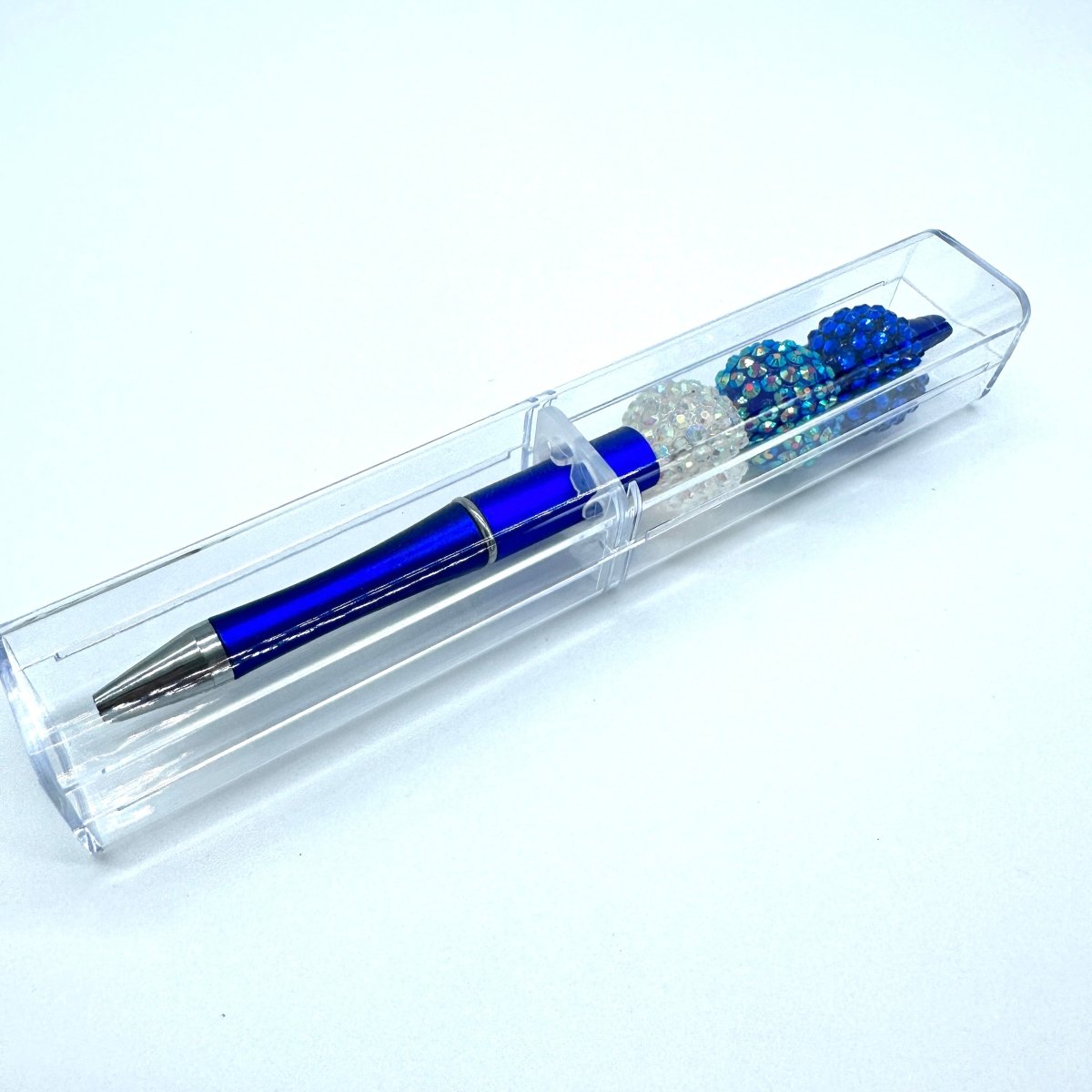 Royal Indigo Rhinestone Beaded Pen – Beyond Bead