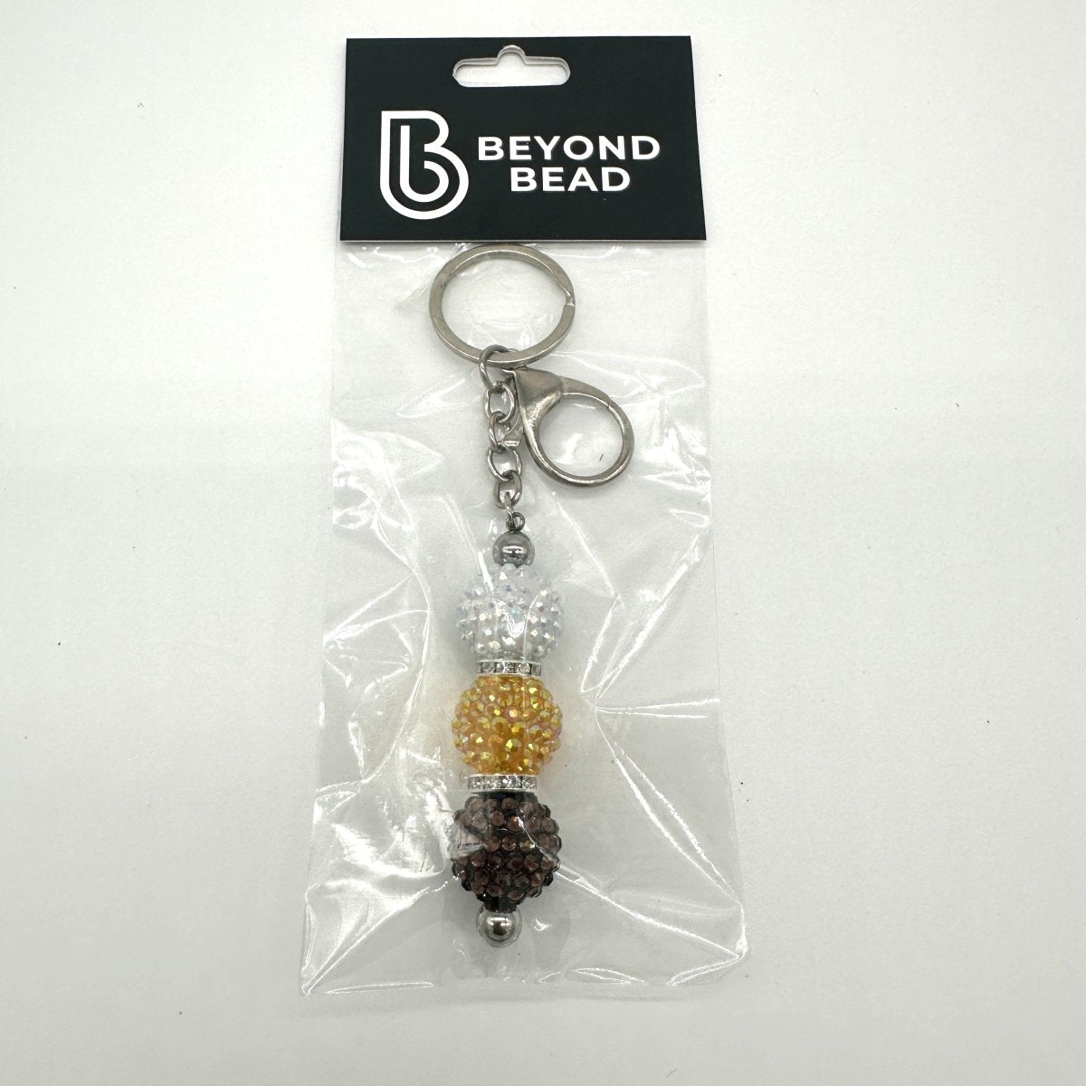 Rhinestone Beaded Keychain - Harvest Gold – Beyond Bead